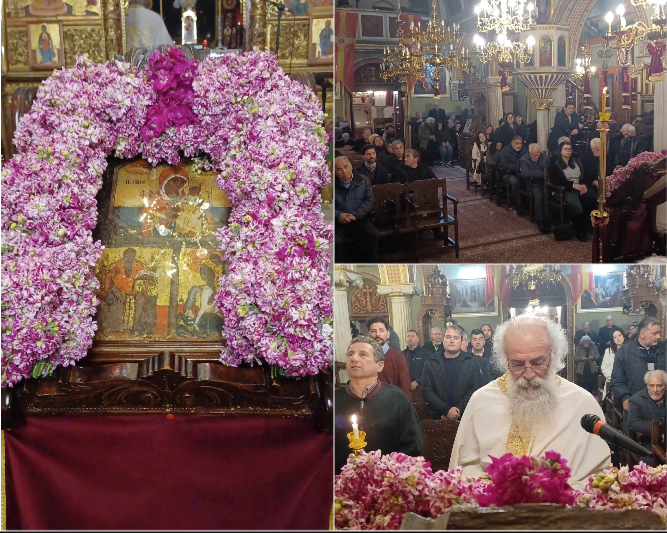 Οι Α' Χαιρετισμοί από τον Ι. Ν. της Παναγίας Κχαριτωμένης στο Χωριό ...